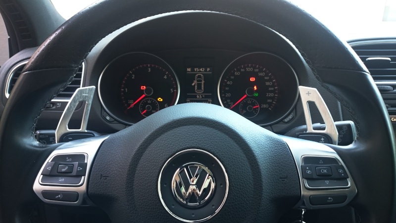 Extansions Palettes Au Volant Aluminium Golf 6 Gtd Dsg